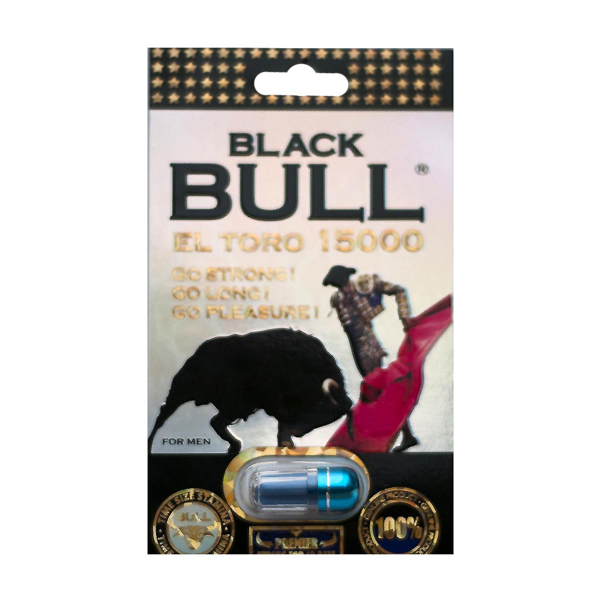 Black Bull El Toro 15000 Male Sexual Enhancer Pill–Enhance Libido Fast