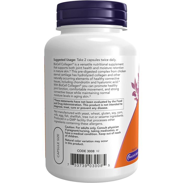 Order NOW Foods BioCell Collagen Hydrolyzed Type II