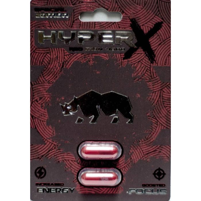 Hyper X 4000 Red Male Sexual Performance Enhancer 2 Pill